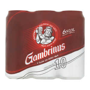 Gambrinus Originál 10 pivo výčepní světlé 6 x 500ml v akci | AkcniCeny.cz