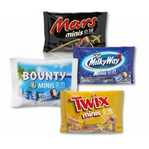 ARCHIV | BOUNTY, MARS, SNICKERS, MILKY WAY, TWIX MINIS 333G v akci ...