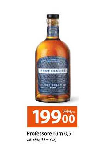 ARCHIV | Professore rum 0,5 l v akci platné do: 2.3.2021 | AkcniCeny.cz