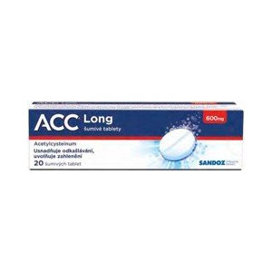 ACC® Long 600 mg 20 šumivých tablet v akci | AkcniCeny.cz