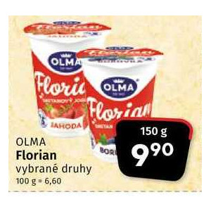 ARCHIV | Olma Florian Active jogurt bílý s ovocem 150g v akci platné do ...