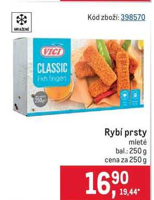 ARCHIV | Vici classic Rybí prsty mleté 250 g v akci platné do: 14.9.2021 | AkcniCeny.cz