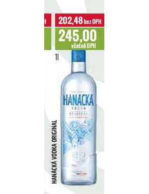HANÁCKÁ VODKA ORIGINAL 1 l v akci | AkcniCeny.cz