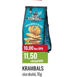 KRAMBALS více druhů, 70g v akci | AkcniCeny.cz