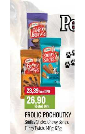 ARCHIV | FROLIC POCHOUTKY Smiley Sticks. Chewy Bones, Funny Twists ...