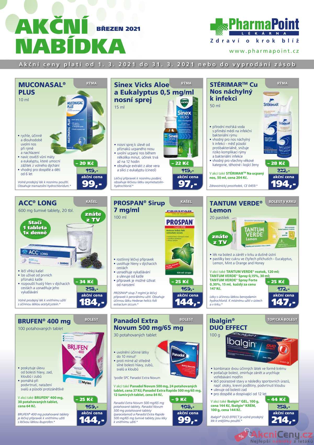 Pharma Point od 1.3. do 31.3.2021 | iletaky.cz