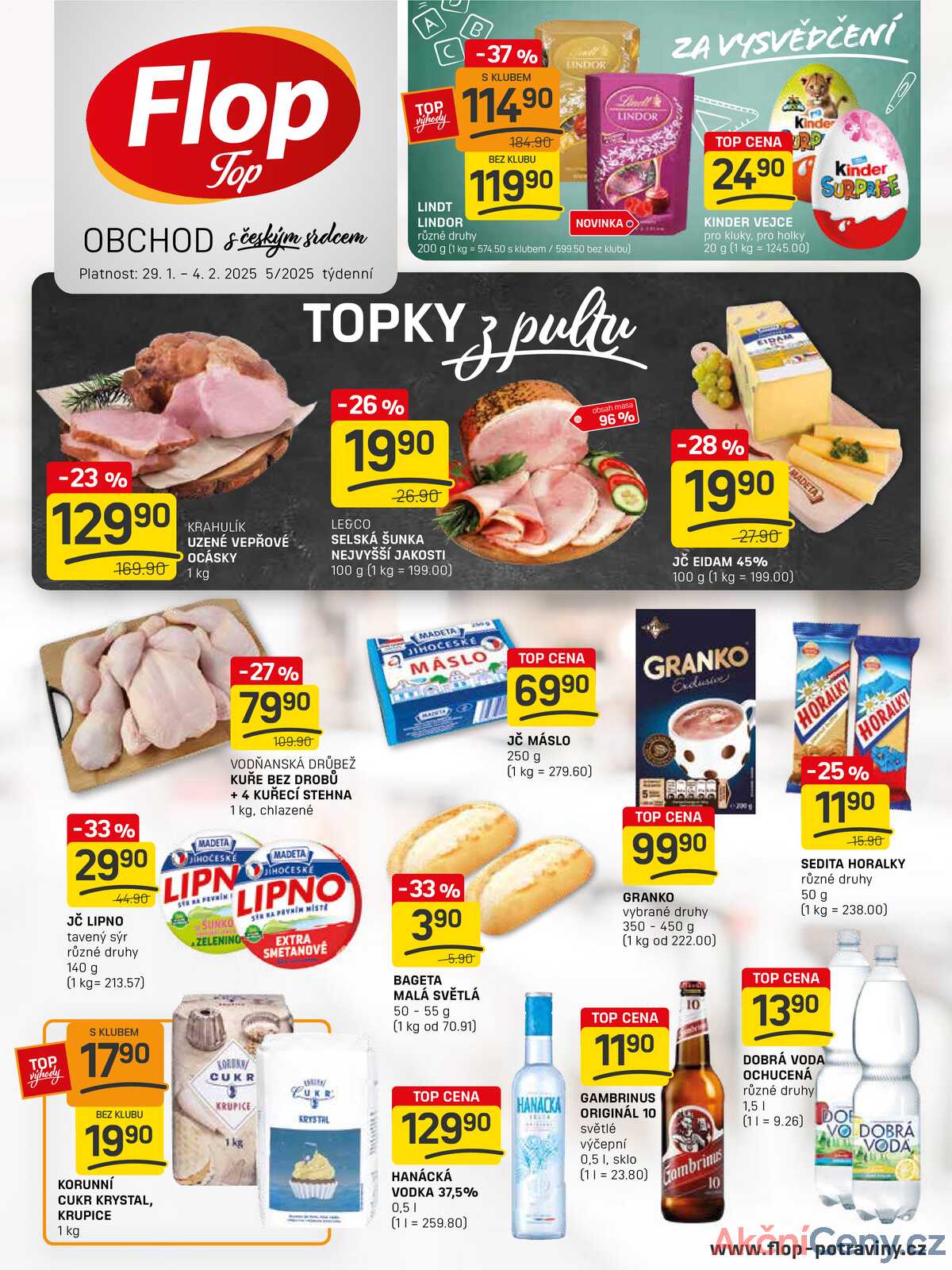 FLOP TOP od 5.2. do 11.2.2025 | iletaky.cz