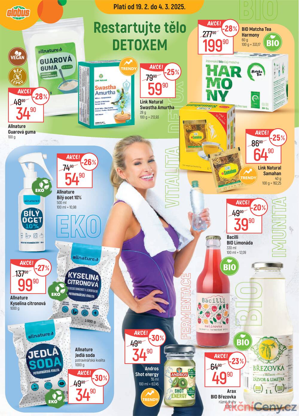 Leták Akční leták Globus 19.2. - 4.3.2025 - Globus Opava | AkcniCeny.cz