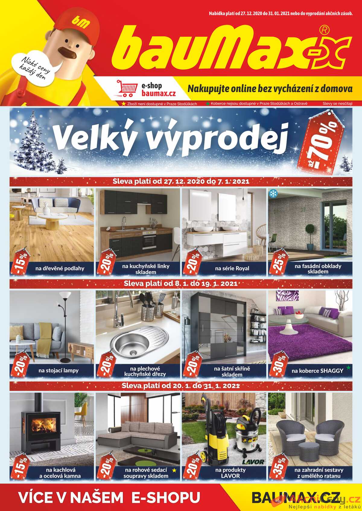 Baumax do 31.1. | iletaky.cz