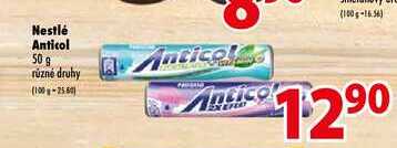 Nestlé Anticol 50 g různé druhy v akci | AkcniCeny.cz