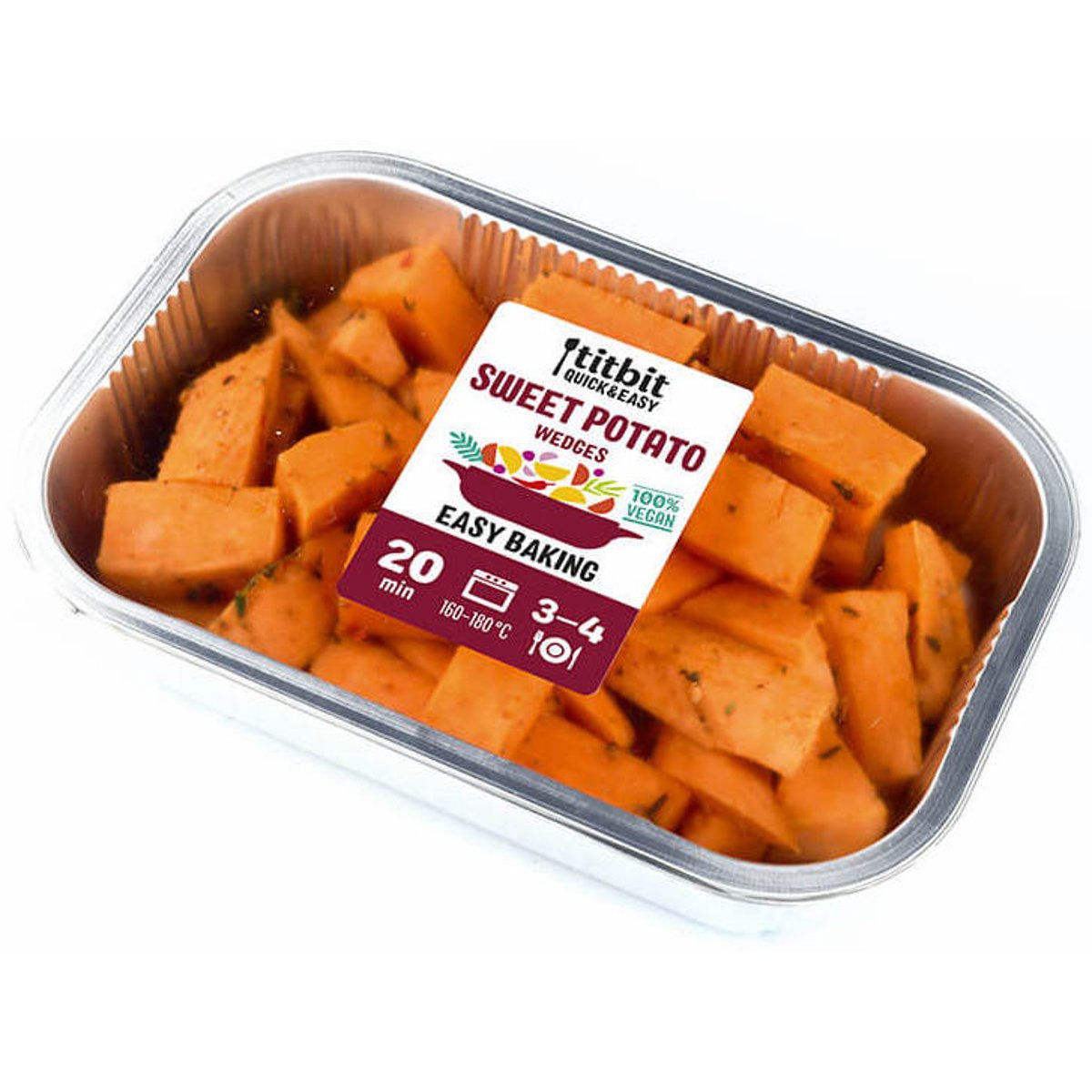 Titbit Quick & easy Batáty do trouby v akci | AkcniCeny.cz