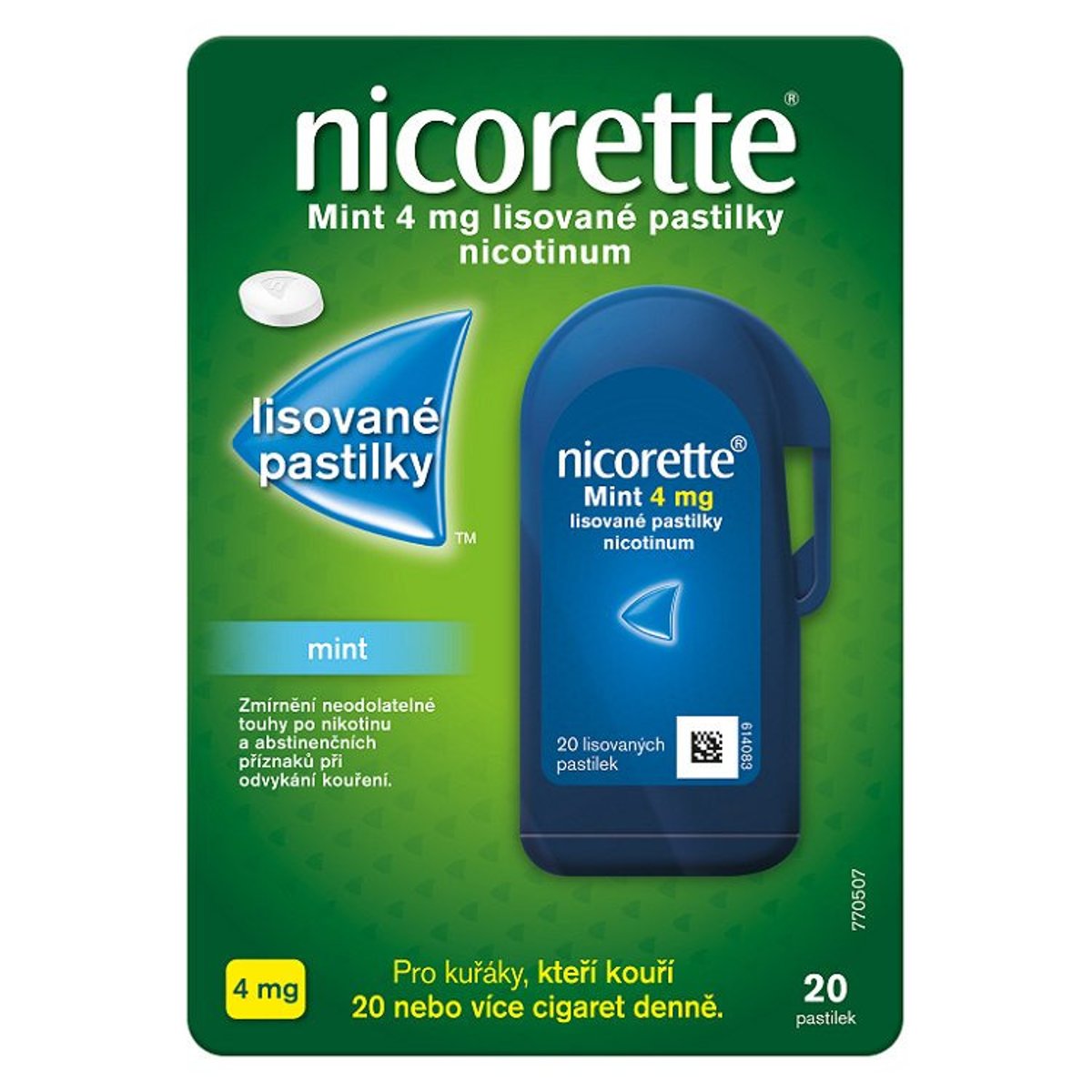 NICORETTE MINT 4MG Lisovan Pastilka 20 V Akci AkcniCeny cz nicorette-mint-4mg-lisovan-pastilka-20-v-akci-akcniceny-cz
