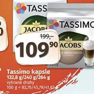 ARCHIV | Tassimo kapsle 132,8 g v akci platné do: 18.1.2022 | AkcniCeny.cz