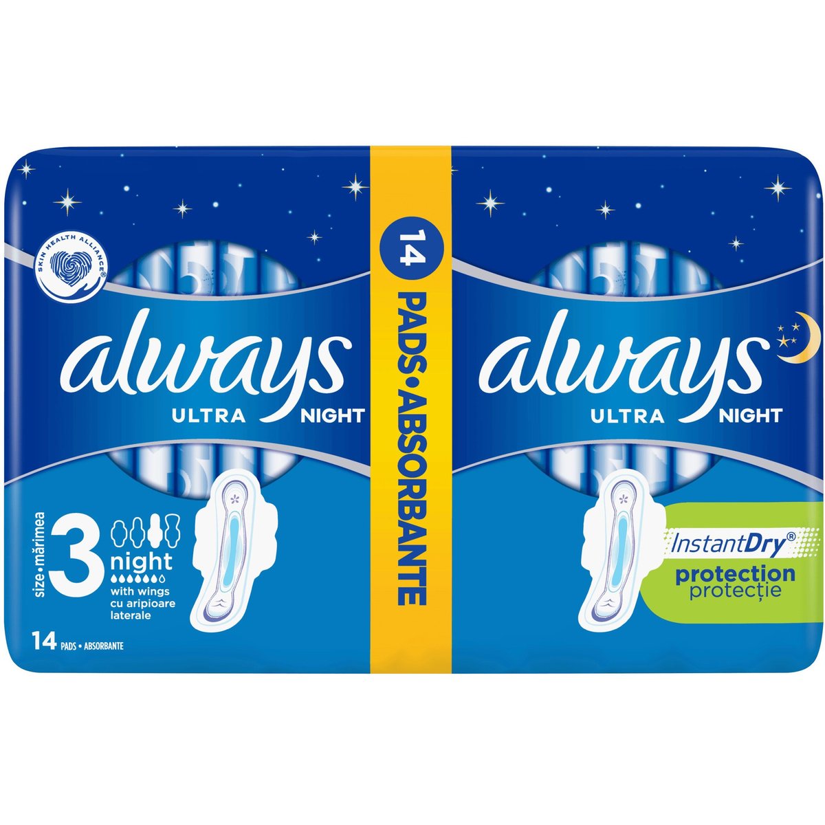 Always Ultra Night Hygienické vložky s křidélky v akci | AkcniCeny.cz