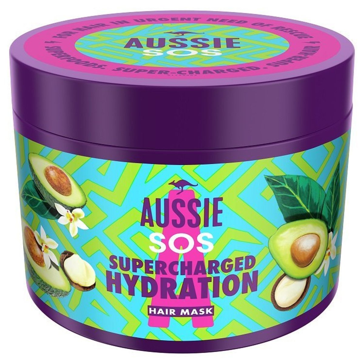 Aussie SOS supercharged moisture Maska na vlasy v akci | AkcniCeny.cz