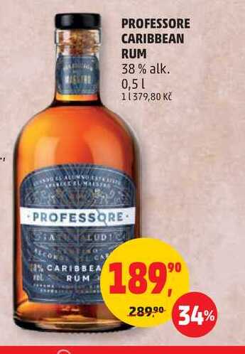 Professore Caribbean Rum v akci | AkcniCeny.cz