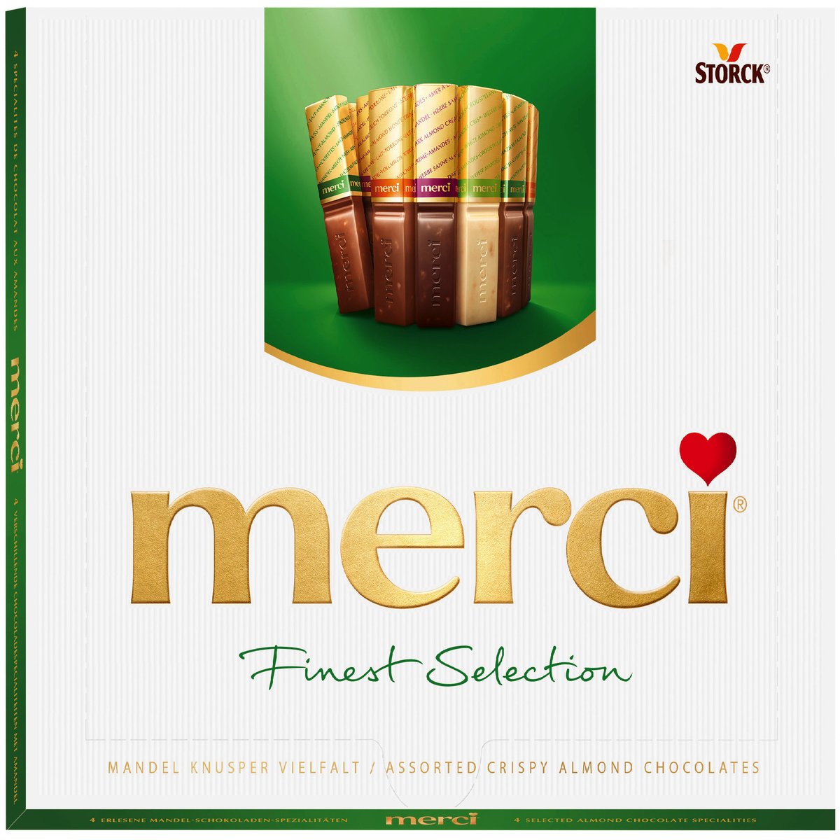Merci Finest selection Crispy almond v akci | AkcniCeny.cz