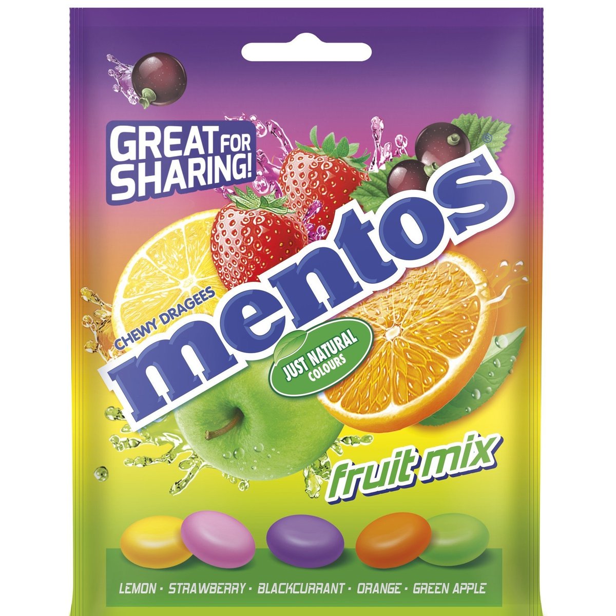 Mentos Fruit 2-pack ovocné bonbóny v akci | AkcniCeny.cz