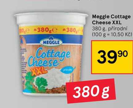 ARCHIV | Meggle Cottage Cheese XXL, 380 g v akci platné do: 22.2.2022 ...