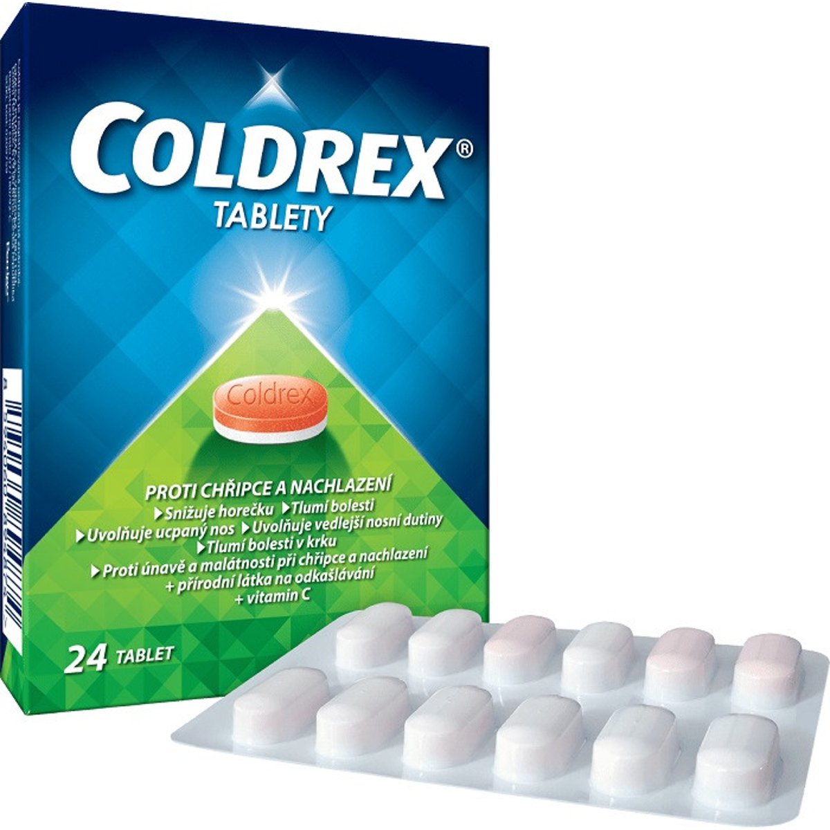 ARCHIV | COLDREX 500MG/25MG/5MG/20MG/30MG neobalené tablety 24 v akci ...