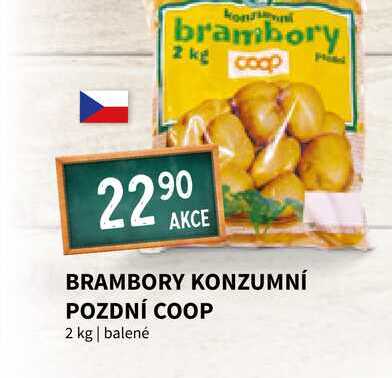 ARCHIV | BRAMBORY KONZUMNÍ POZDNI COOP 2 kg v akci platné do: 15.3.2022 ...
