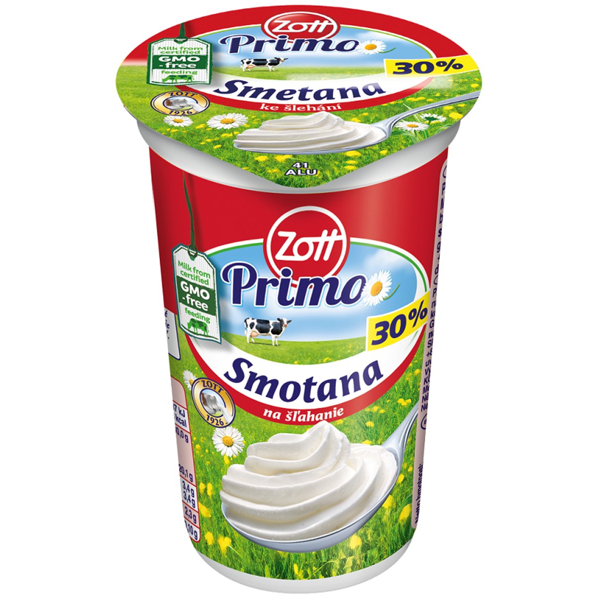 Zott Primo smetana ke šlehání 30% v akci | AkcniCeny.cz