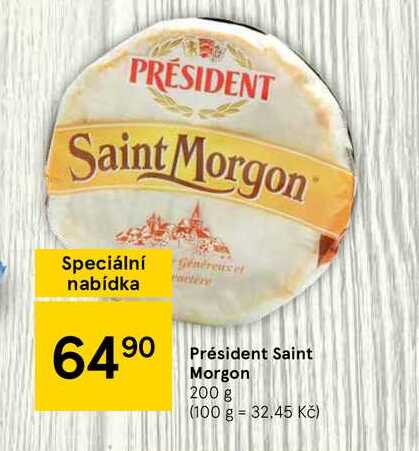 Président Saint Morgon 200 g v akci | AkcniCeny.cz