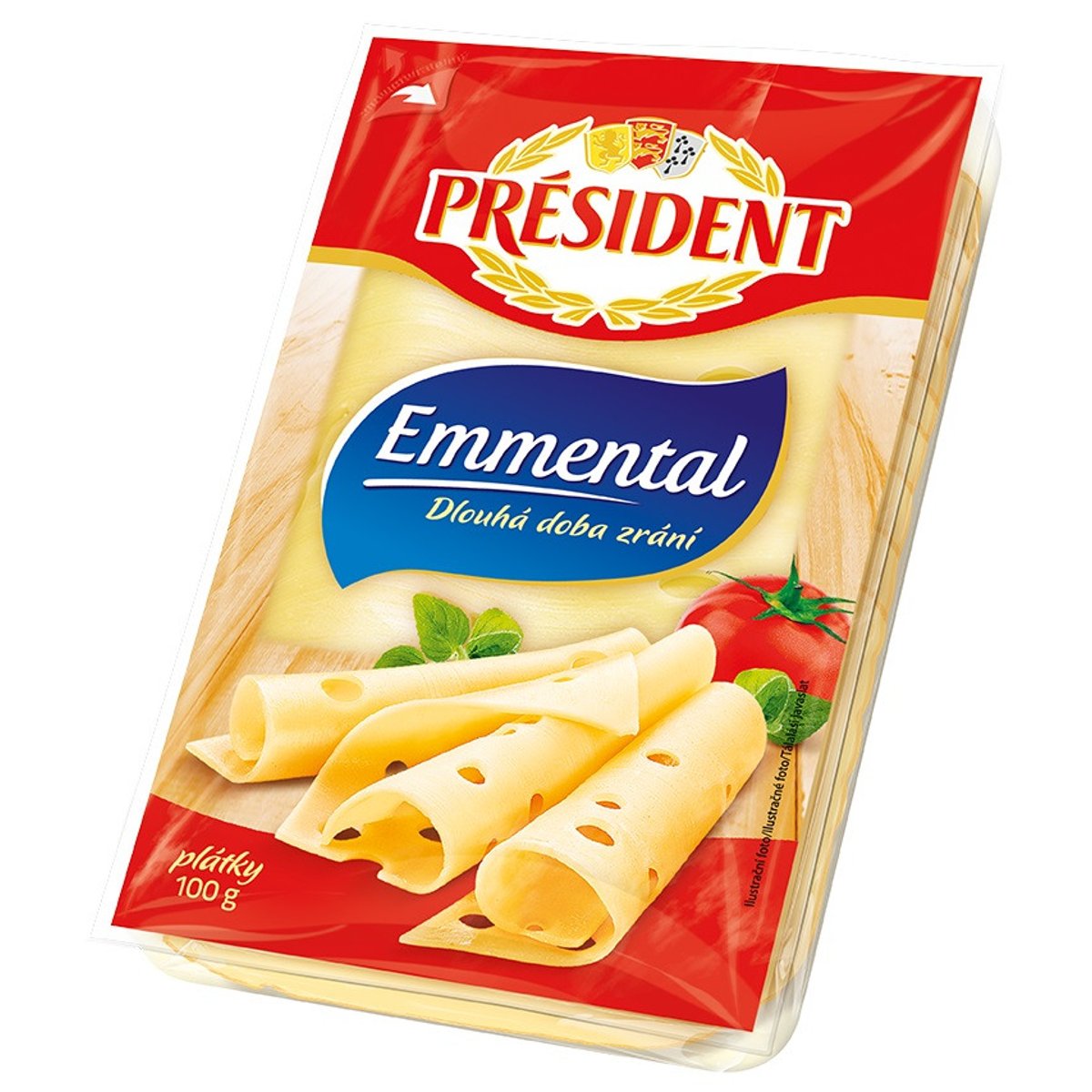 Président Emmental plátkový sýr v akci | AkcniCeny.cz