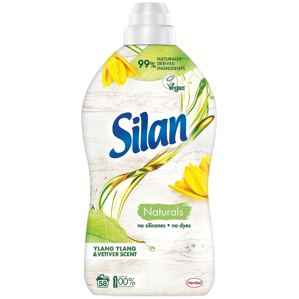 Silan Naturals Ylang-ylang & vetiver scent aviváž (1,45 l) v akci ...