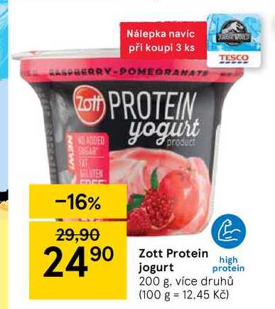 Zott Protein high jogurt protein 200 g v akci | AkcniCeny.cz