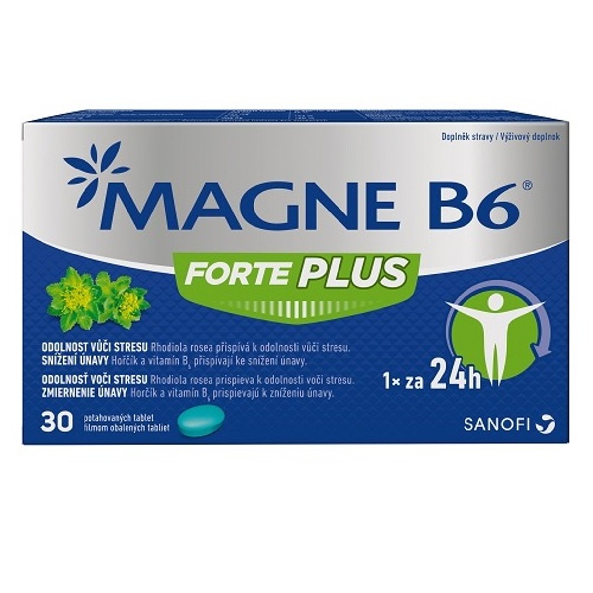 Magne B6 Forte PLUS 30 tablet v akci | AkcniCeny.cz