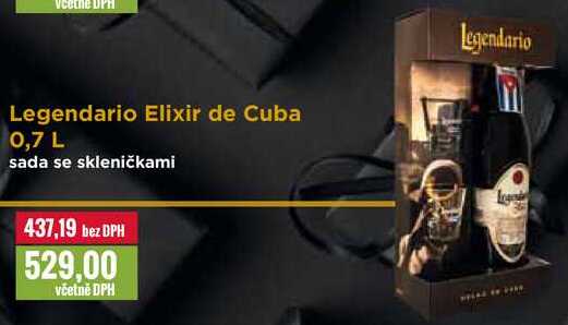 Legendario Elixir de Cuba 0,7l v akci | AkcniCeny.cz