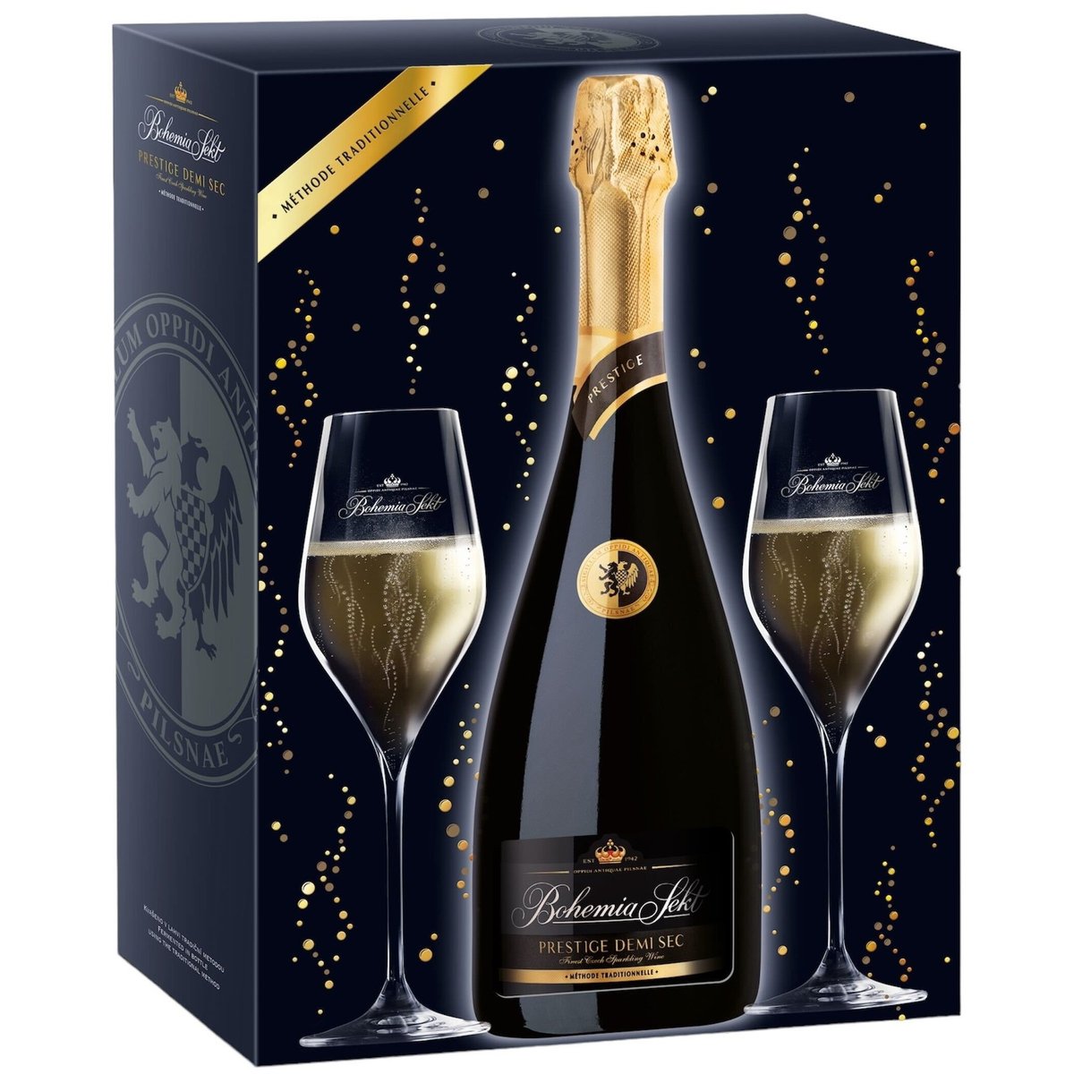 Legendario Elixír 34% dárkové balení se 2 skleničkami v akci | AkcniCeny.cz