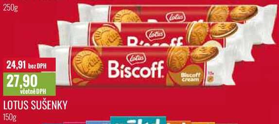 ARCHIV | Lotus Biscoff sušenky plněné krémem s vanilkovou příchutí v ...