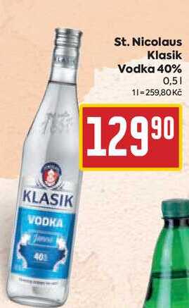 St. Nicolaus Extra jemná vodka 0,5l v akci | AkcniCeny.cz